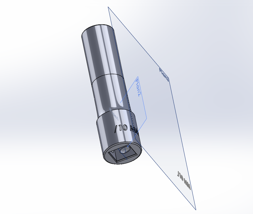 STL file 1/2 drive 10 mm socket 🔧 ・3D print design to download・Cults
