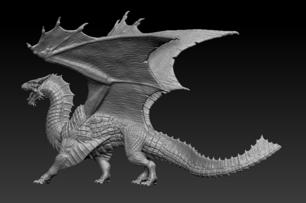 STL file RPG - Fantasy Dragon 6 🐉 ・3D printing idea to download・Cults