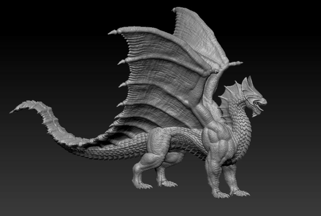 STL file RPG - Fantasy Dragon 7 🐉 ・3D printable model to download・Cults