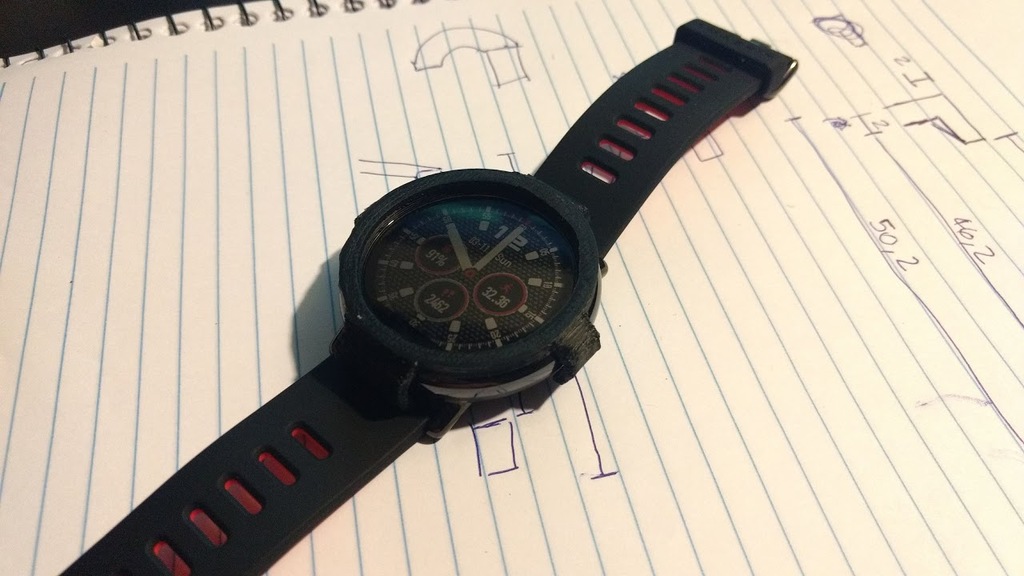 Free 3D file Amazfit Pace protection cover 🎭 ・3D print object to download・Cults