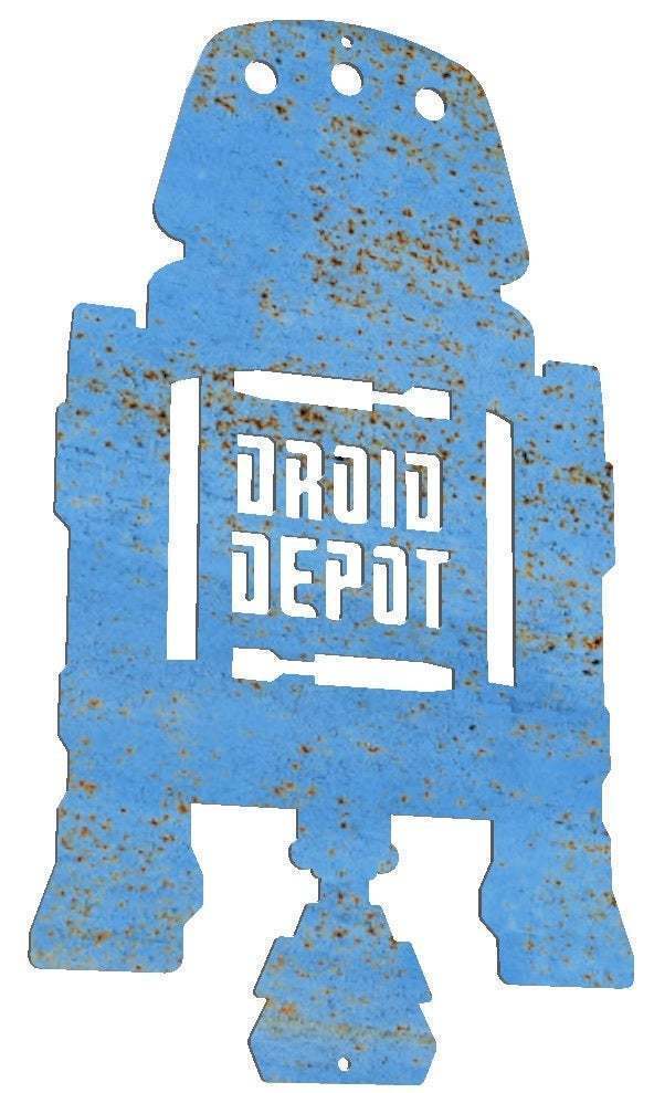Free STL file Droid Depot Sign - R5 Version 🤖 ・3D printing idea to ...