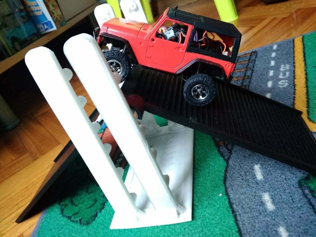 STL file RC Car Test Ramp / RC Car Test Ramp 🚗 ・3D printing idea to ...