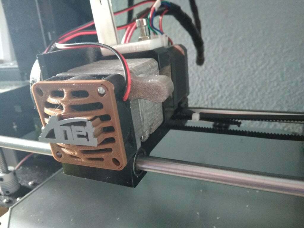 Free STL file Anet A6 Fan Grill with logo Anet / Rejilla con logo 🔧 ・3D ...