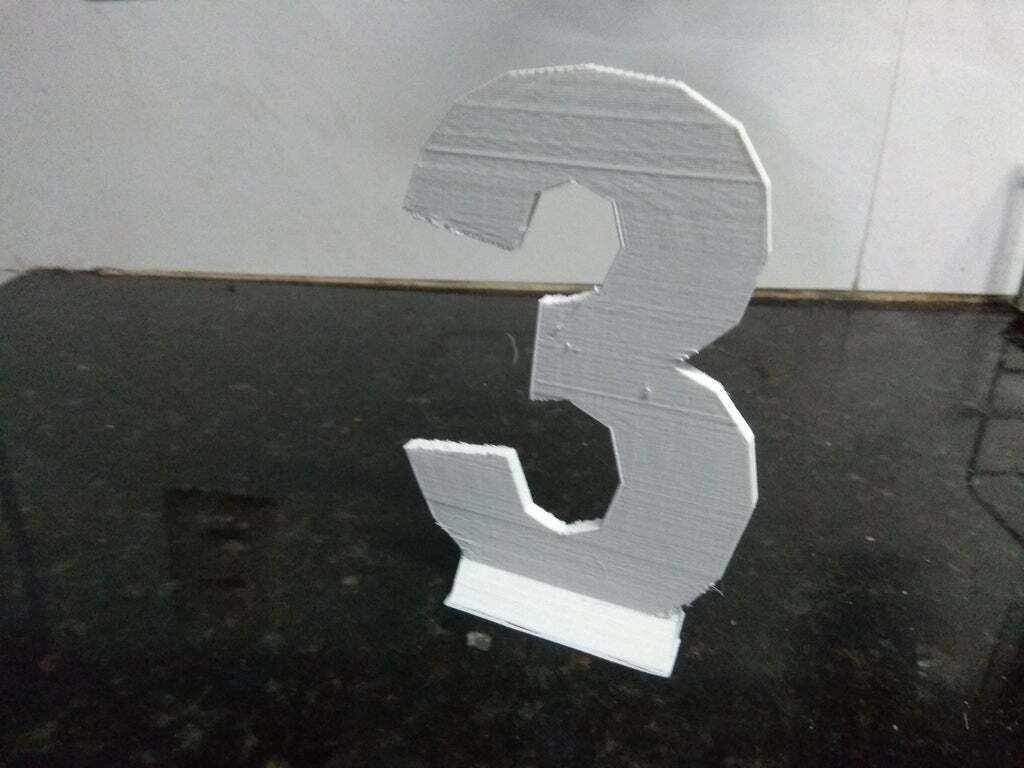 Free STL file 3D - letter with stand- Letters for exhibition. 🎭 ・3D ...