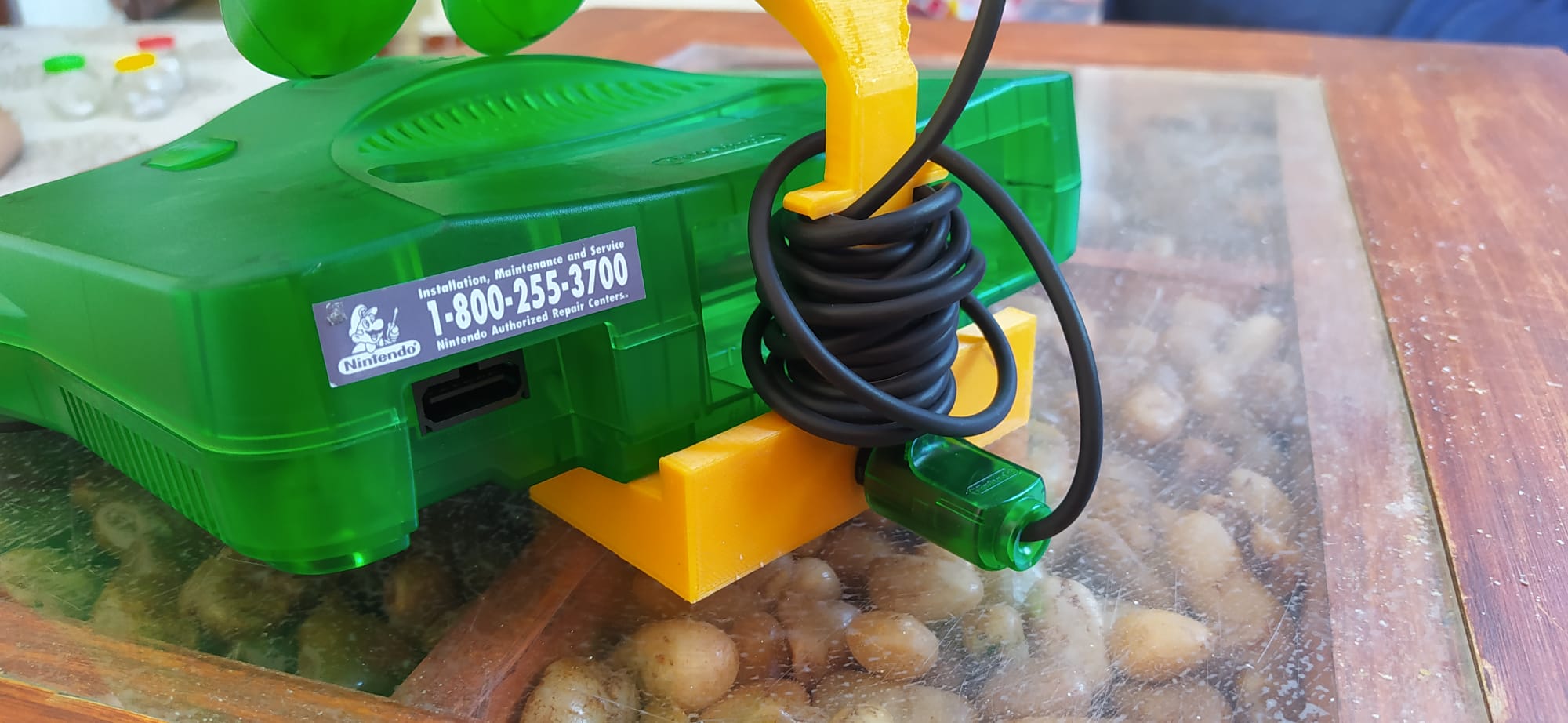 STL file Nintendo 64 double stand- Double stand for Nintendo 64 🎲 ・3D ...