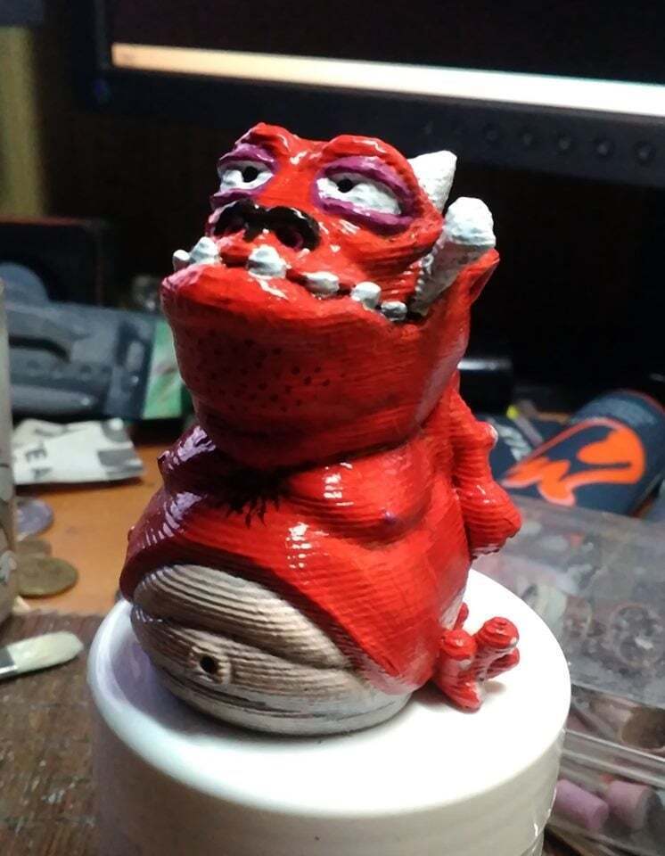3D print Pet monster Gulpy・Cults