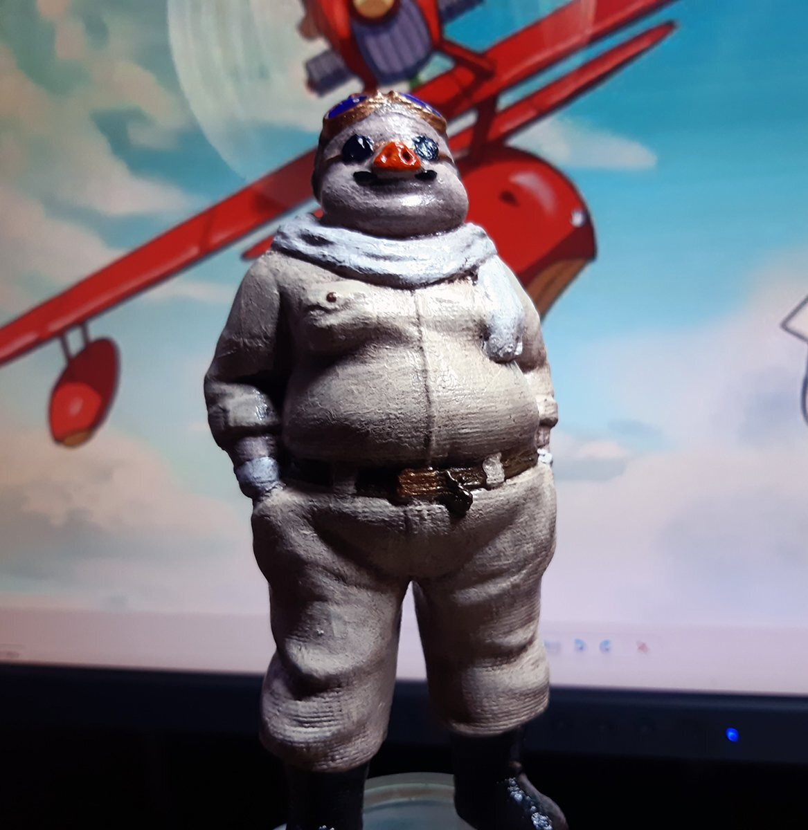 3D printable Marco Pagot(Porco Rosso)・Cults