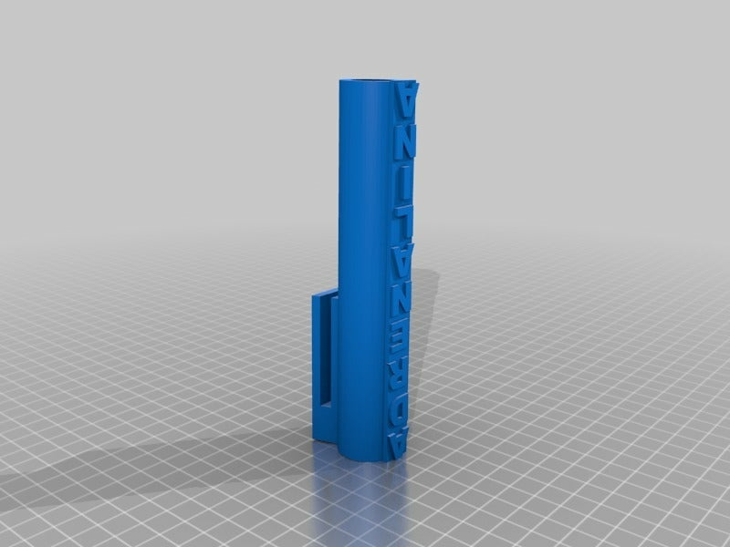 Free STL file syringe holder ADRENALINE belt 500mg 💉 ・3D print design ...