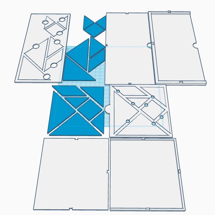 Fichier 3D gratuit Chat Tangram 🧩 ・Objet imprimable en 3D à télécharger ...