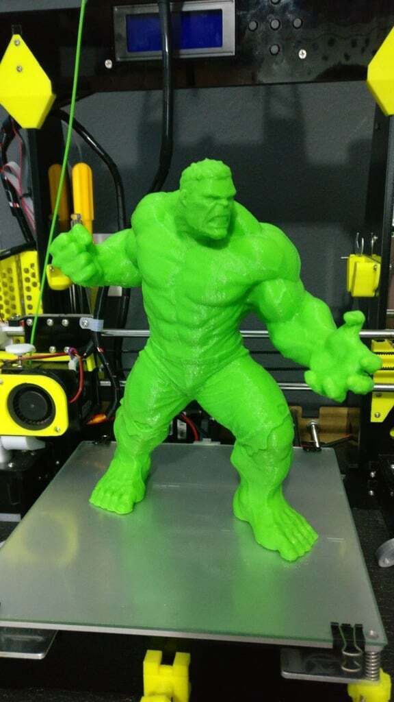 3D printing Hulk 3D Scan・Cults