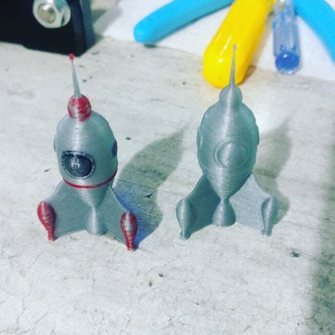 3D printed gCreate Spiral Vase Rocket・Cults