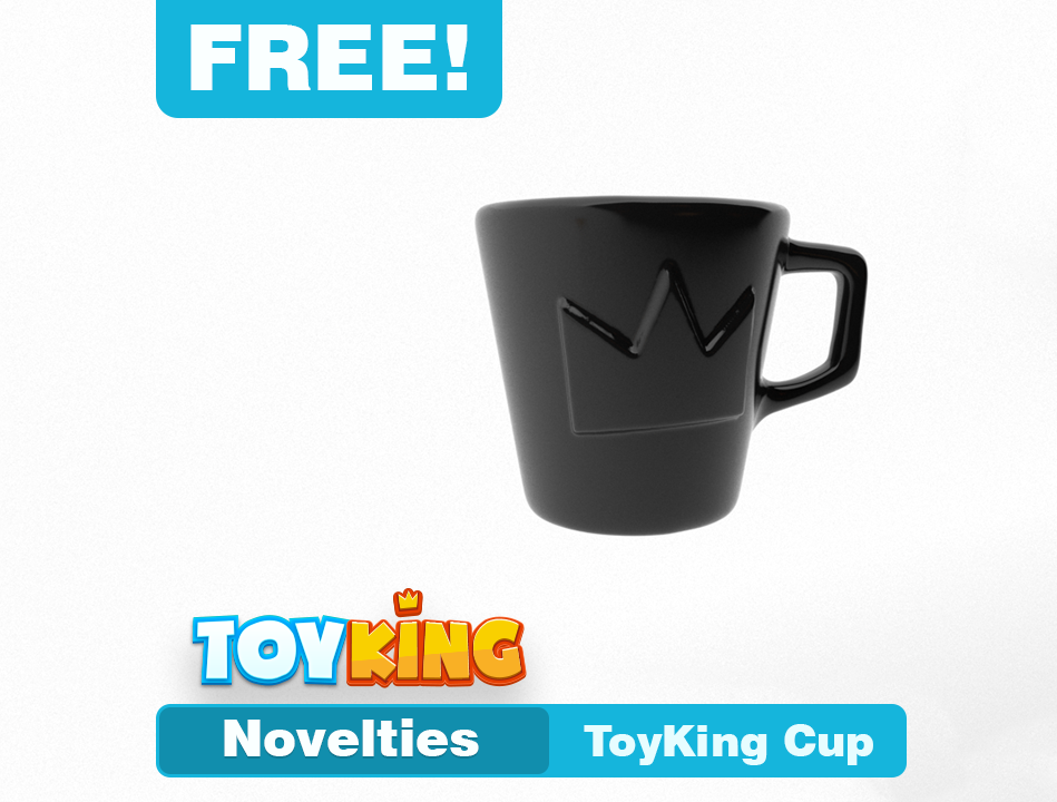 Free STL file ToyKing cup ☕ ・3D printing idea to download・Cults