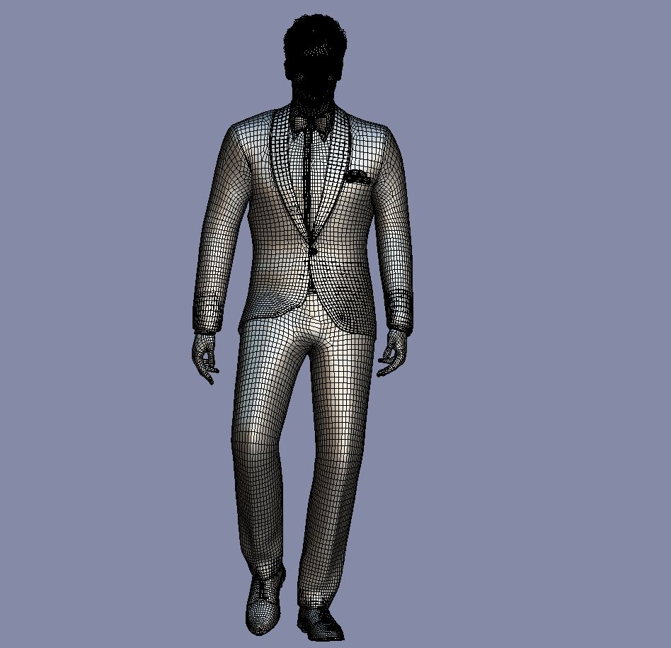STL file Elegant man 👨 (OBJ)・Model to download and 3D print・Cults
