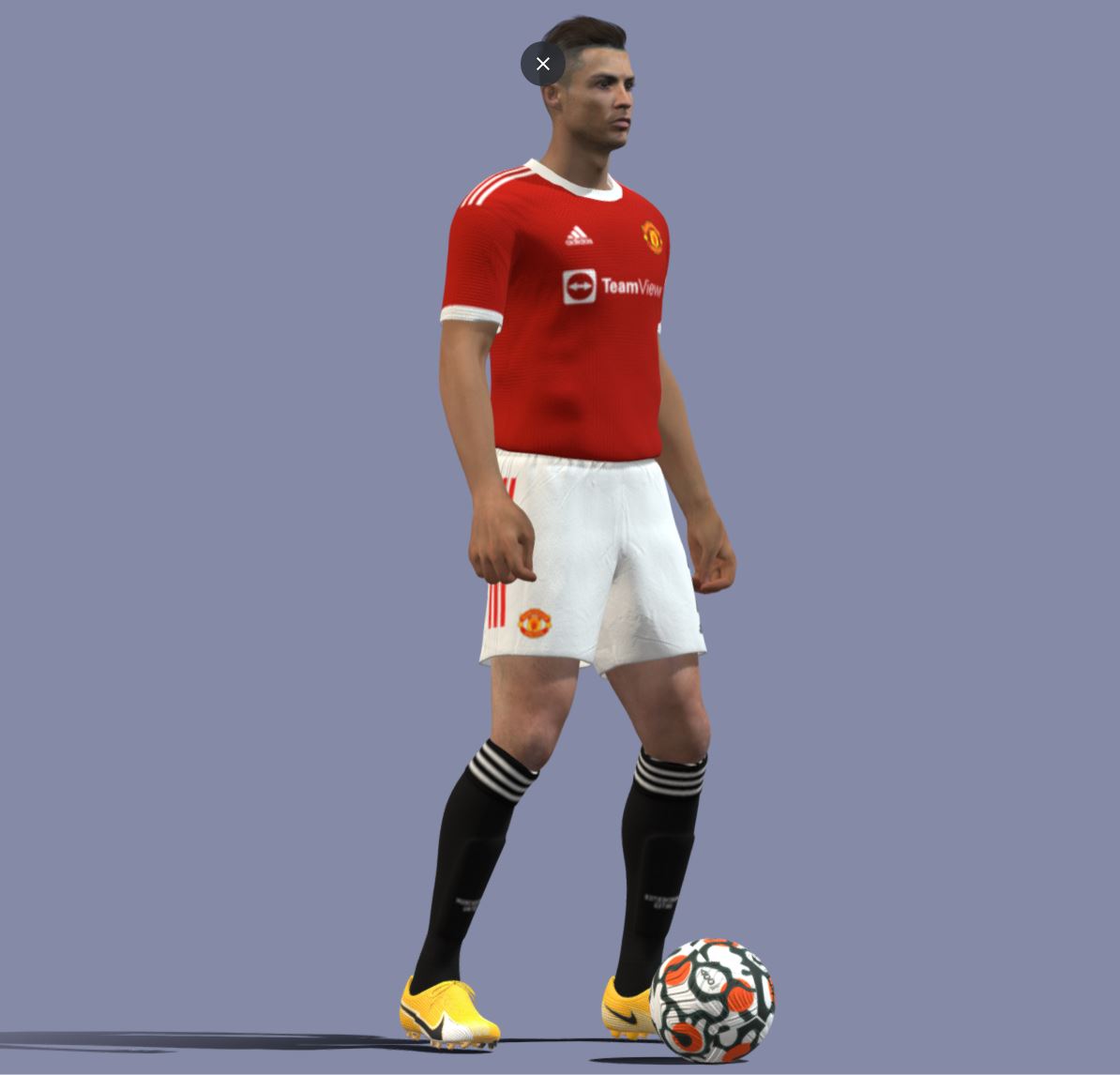 STL file Cristiano Ronaldo Manchester Utd 👨・3D printable model to ...