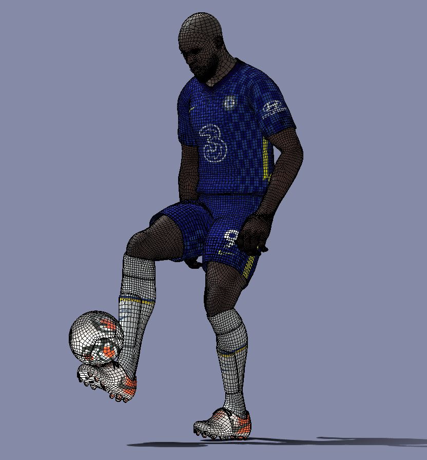 Archivo STL Romelu Lukaku Chelsea 👾 (OBJ)・Objeto imprimible en 3D para ...