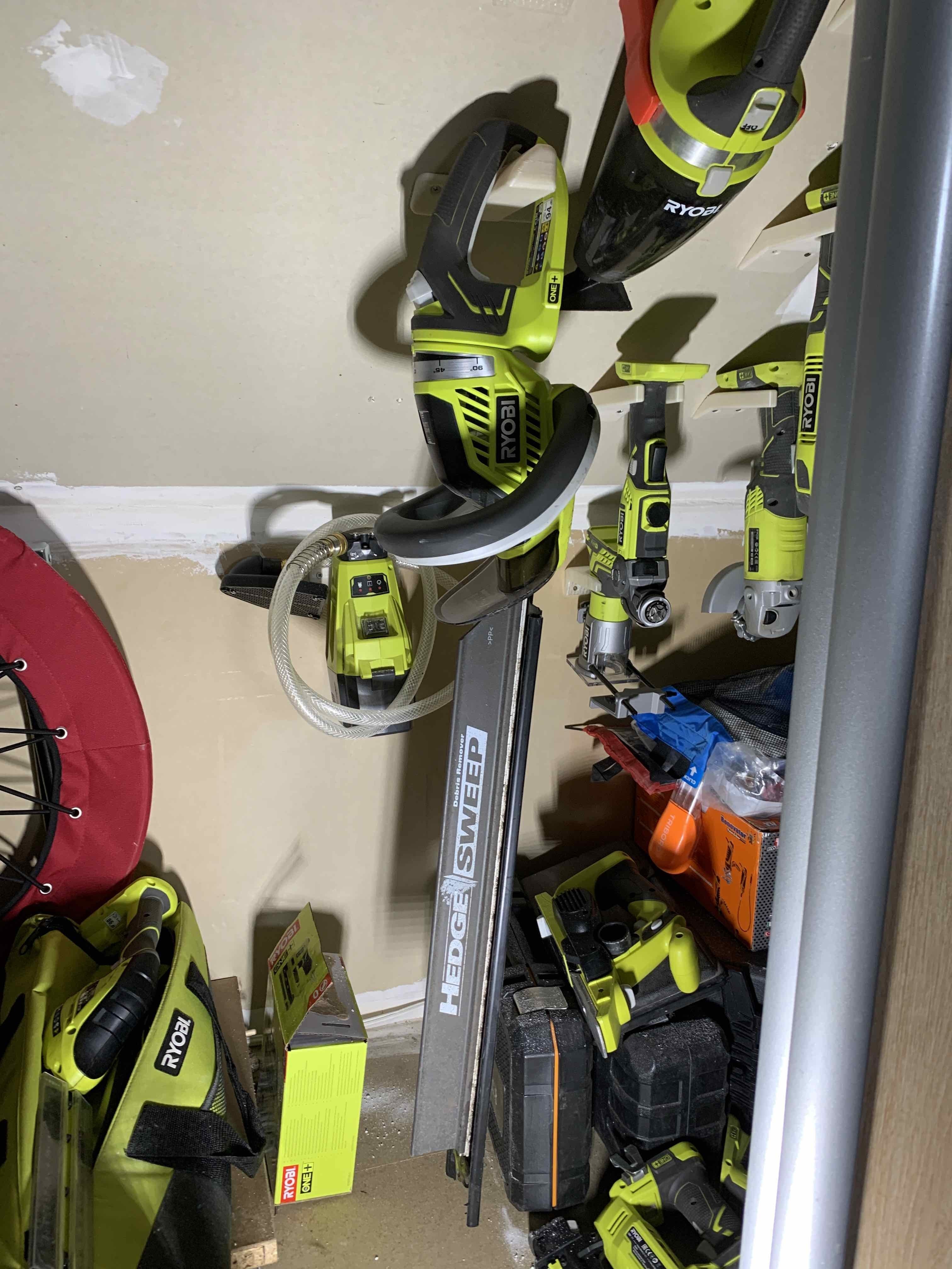 Free STL file STORAGE RACK RYOBI ONE ・3D printing model to download・Cults