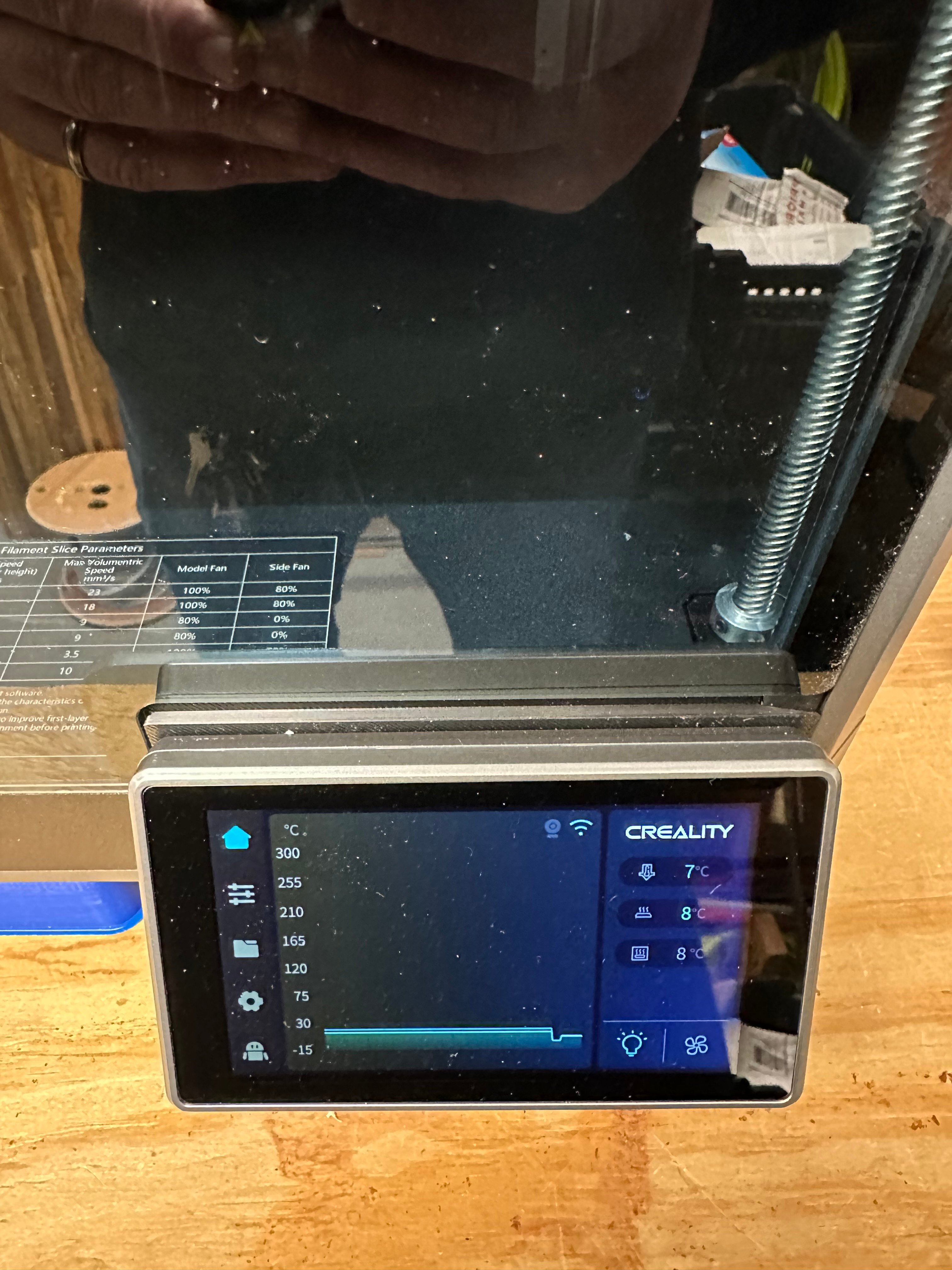 3D printing Door cover for Creality K1/K1 Max・Cults