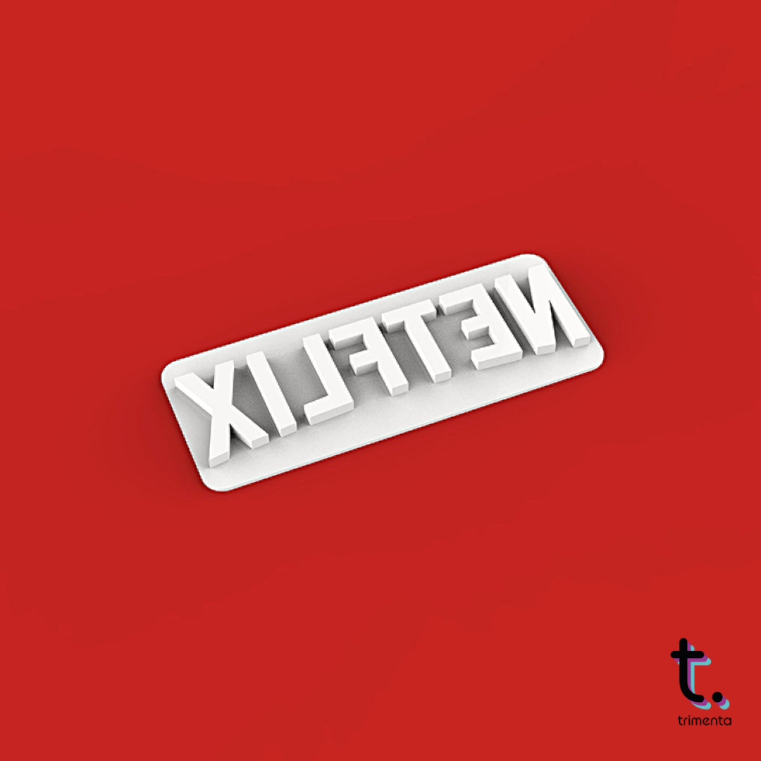 Fichier STL Timbre Netflix | Sceau Netflix x 2 🍪・Modèle à télécharger ...