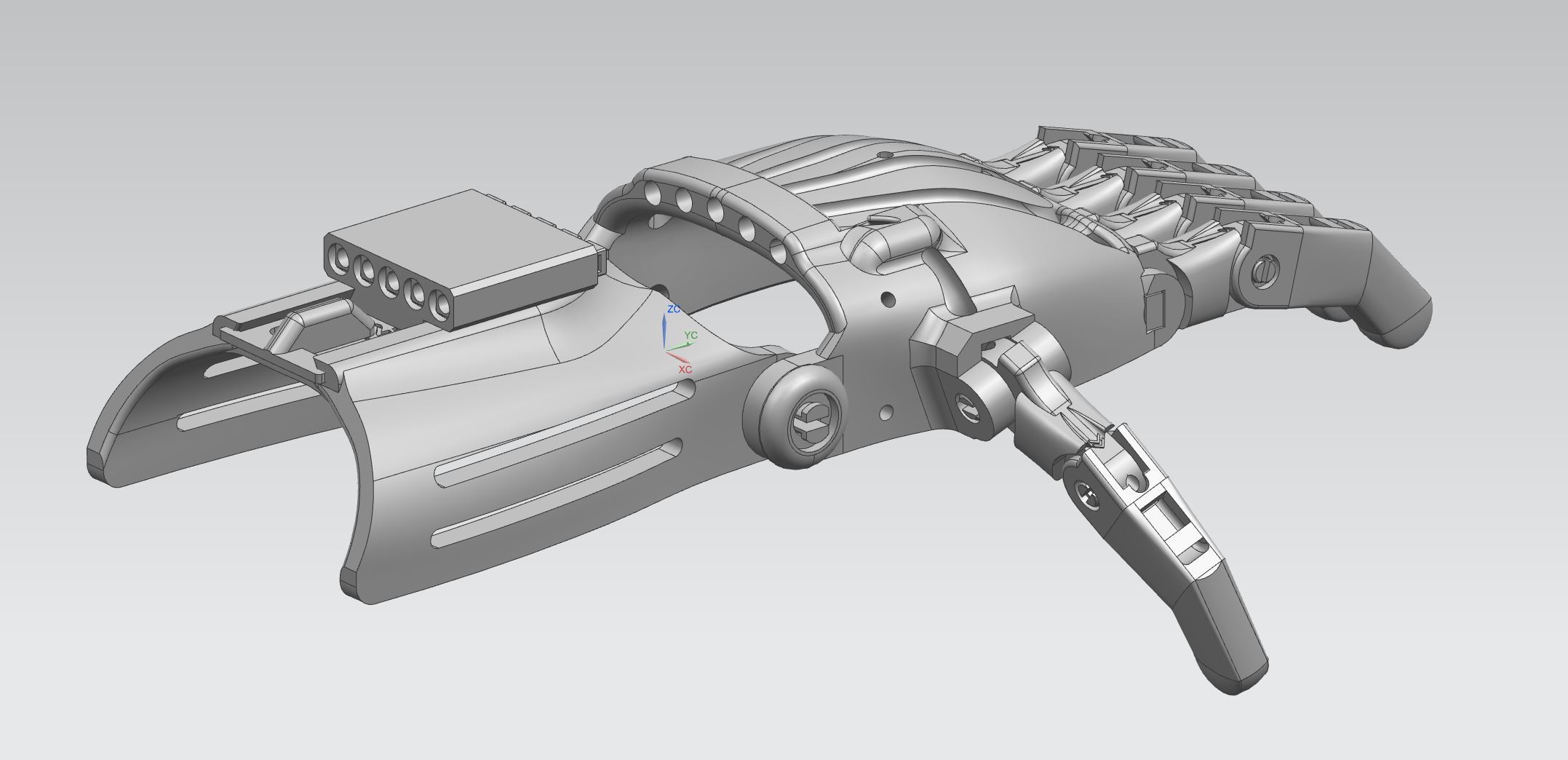 Hand prosthesis / Hand prosthesis・Free STL File for ・Cults