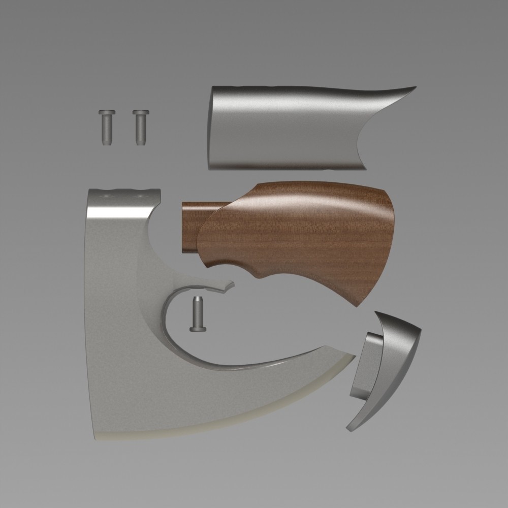 STL file Hatchet (One-Handed Axe) 🪓 ・3D printer model to download・Cults