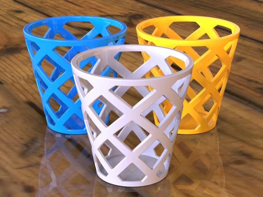 Free STL file Simple Basket 🧺 ・Object to download and to 3D print・Cults