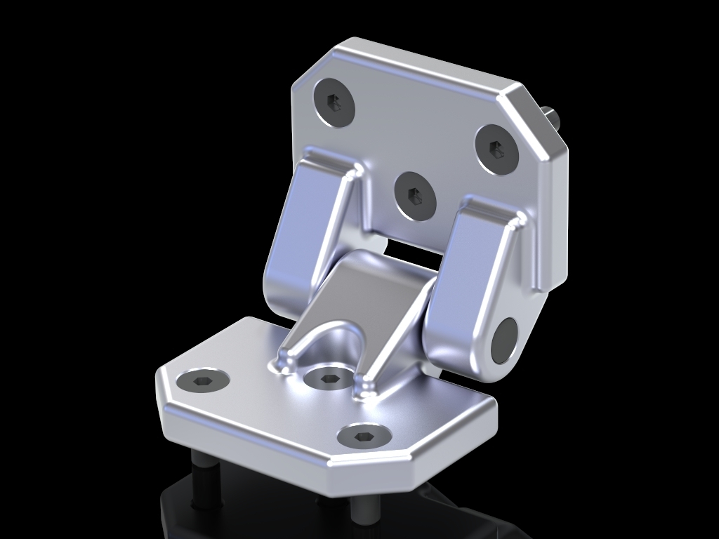 Free STL file Simple Hinge 2020 🔧・3D printing idea to download・Cults