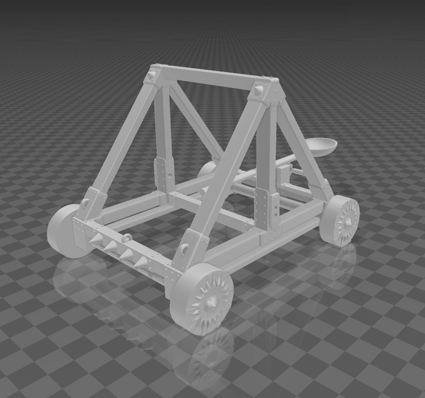 STL file Catapult (functional) 👴・3D printing design to download・Cults