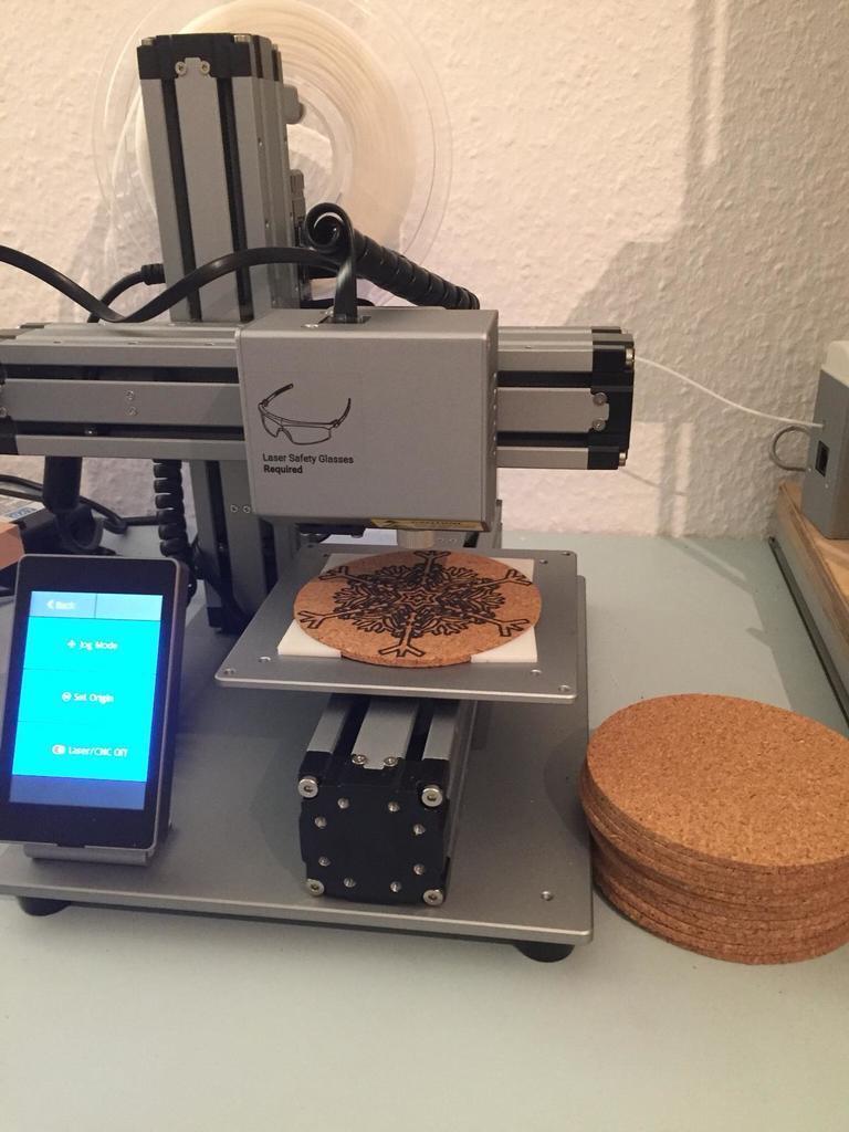 Free STL file Snapmaker Laser Corkmount 🔧 ・3D printable design to ...
