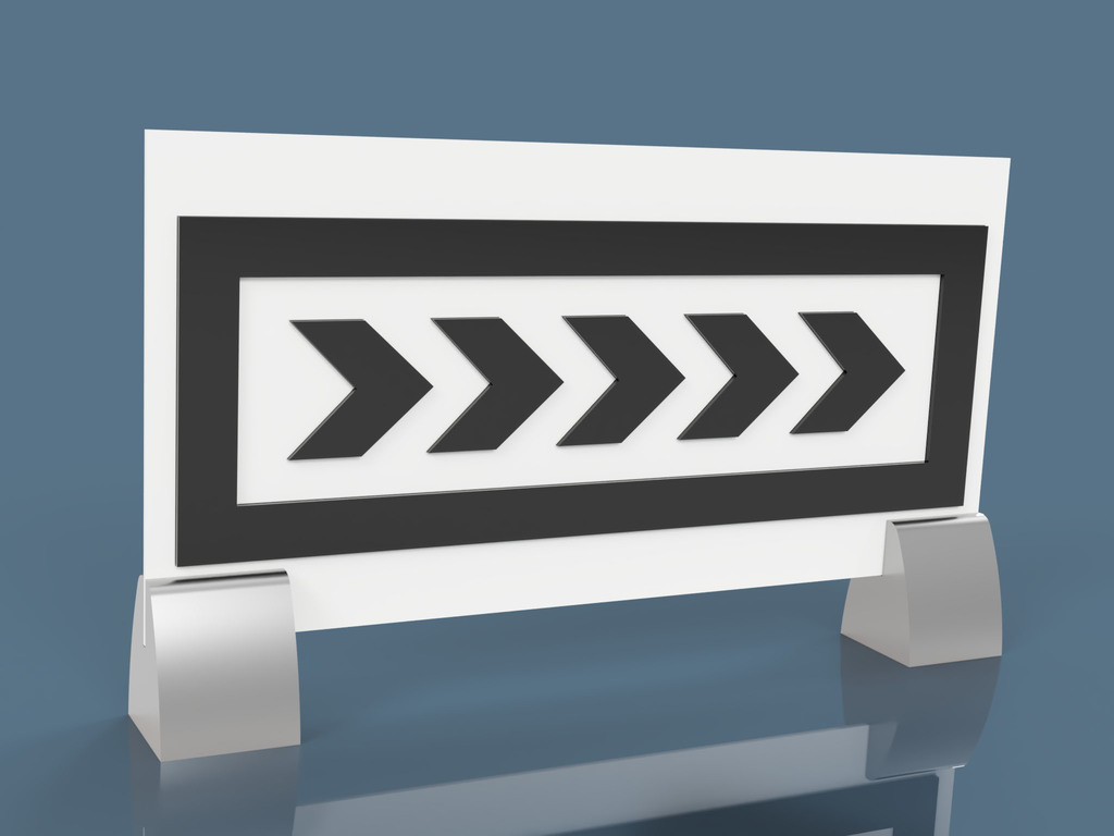 🏹 Mario Kart Live Circuit Direction Arrows・Free 3D File for ・Cults