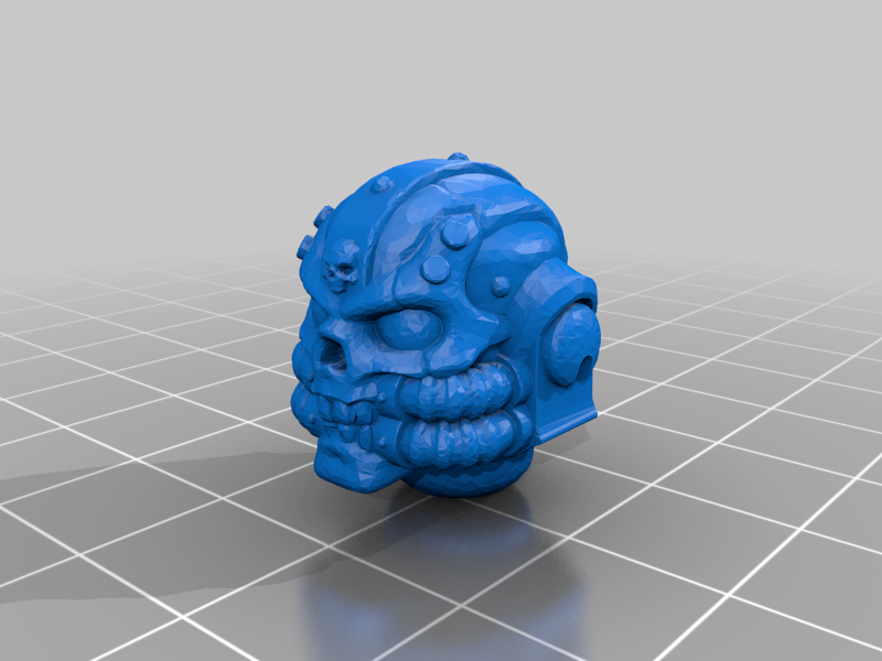 👽 head chaplain - Joytoy・Free 3D File for ・Cults