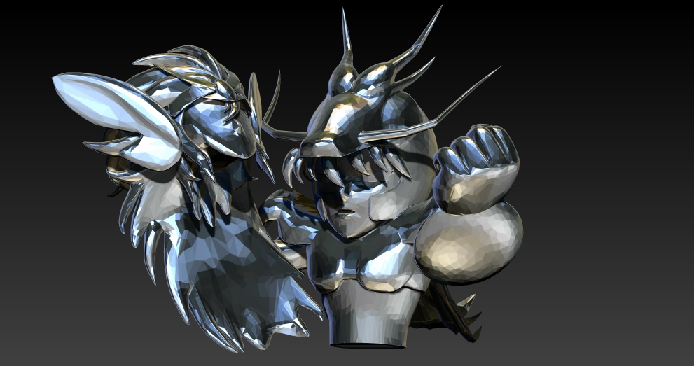 Free STL file DRAGON SHIRYU SAINT SEIYA BOBBLEHEAD VERSION 🐉 ・Model to ...