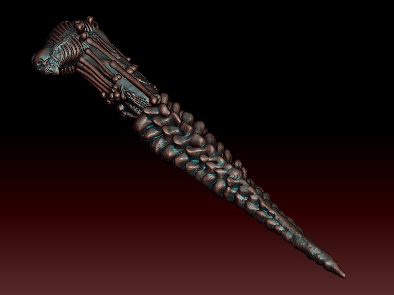 STL file Evil Dagger of the Dead 🗡️ ・3D printable model to download・Cults