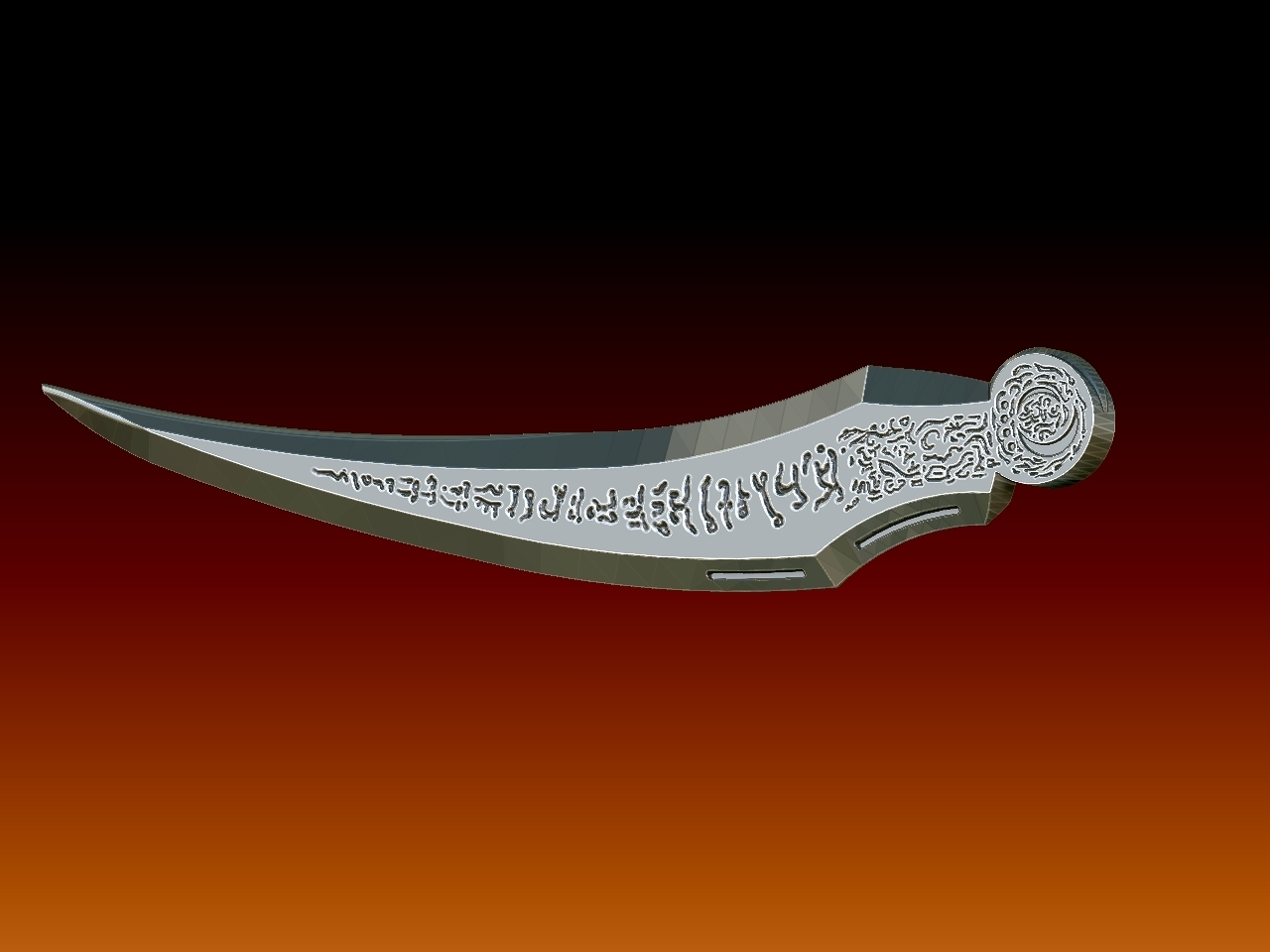 🤴 Persian Prince Dagger・ STL File for ・Cults