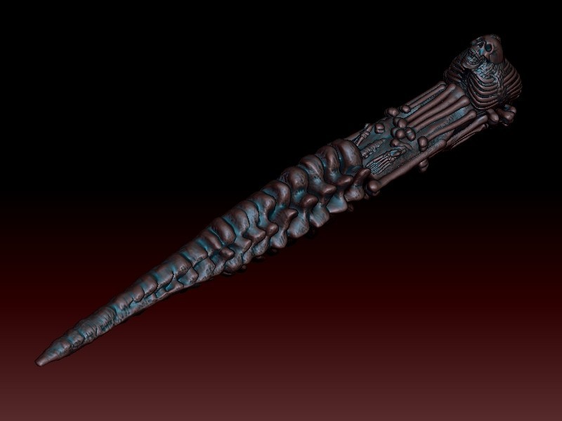 STL file Evil Dagger of the Dead 🗡️ ・3D printable model to download・Cults
