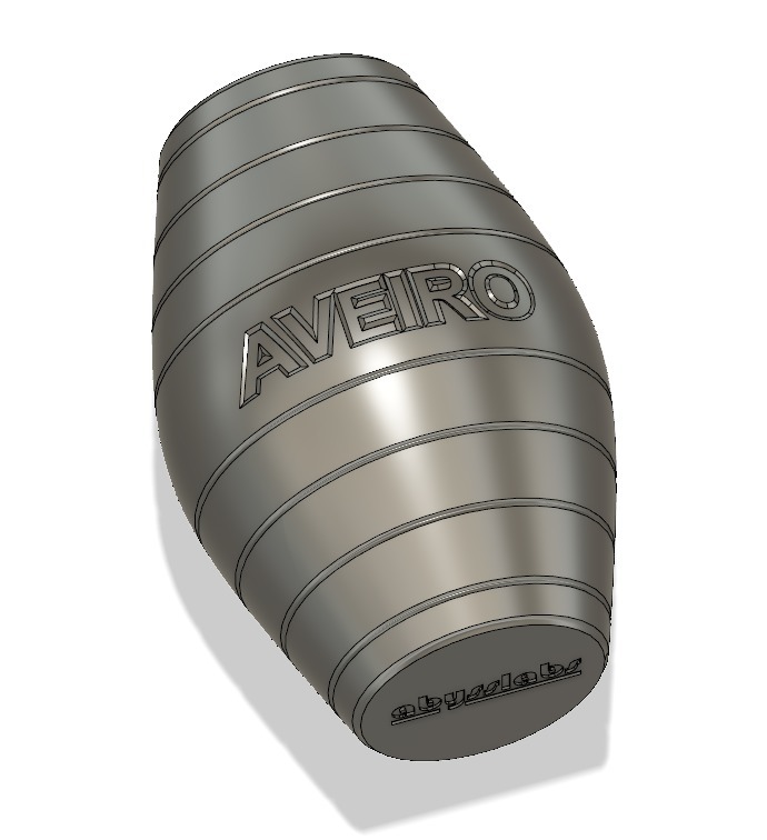 Free 3D file Barrel of Sweet-eggs of Aveiro 🍔 ・Model to download and 3D print・Cults