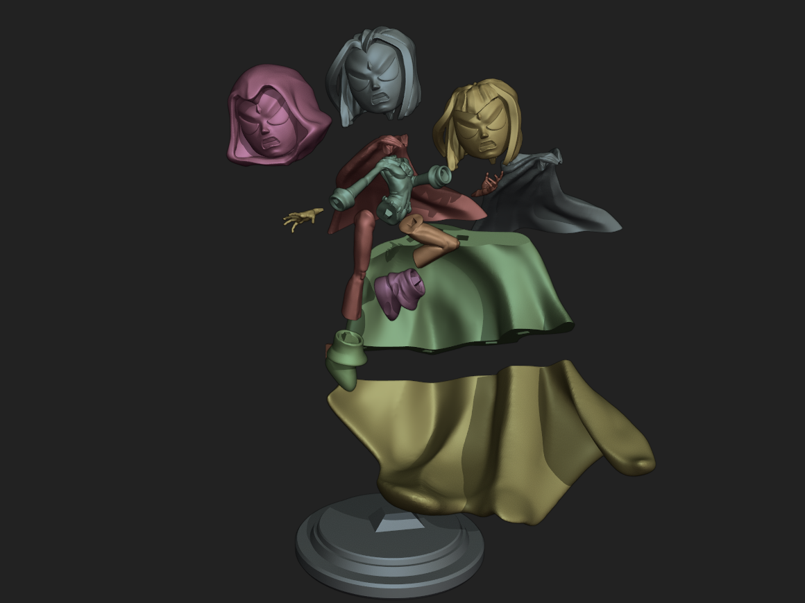 STL file raven Teen titans 🐦 ・3D printable design to download・Cults