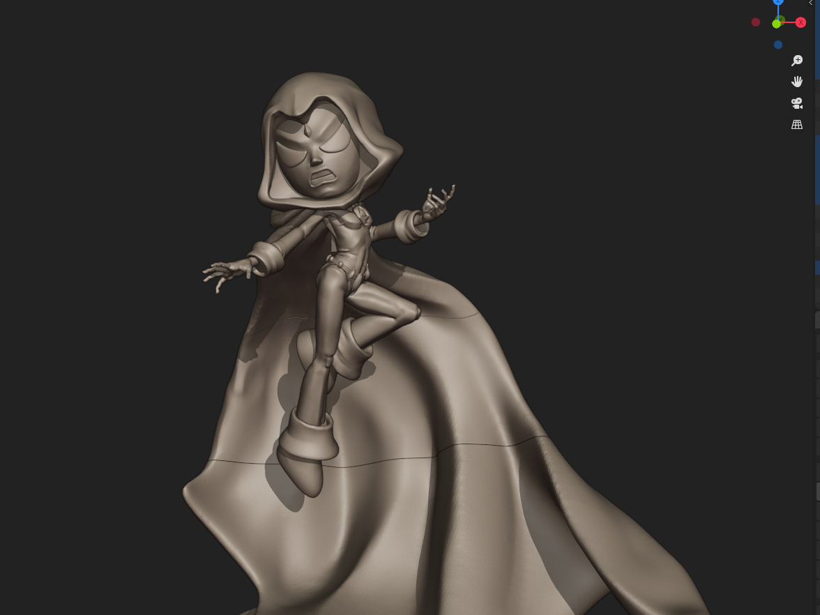 STL file raven Teen titans 🐦 ・3D printable design to download・Cults