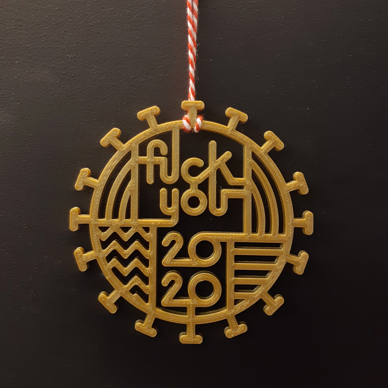 Archivo STL FU 2020 🏠 ・Plan para descargar y imprimir en 3D・Cults