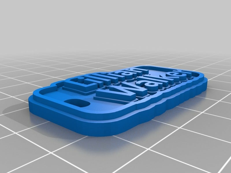 Free STL file Lillian Keychain 🗝️ ・3D printing model to download・Cults
