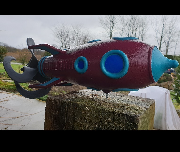 Free STL file Vane rocket 🚀 ・3D printable model to download・Cults