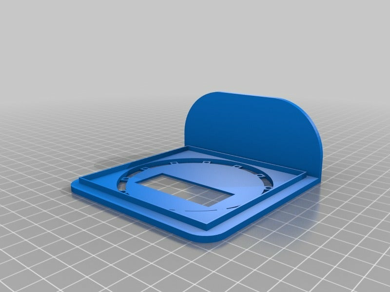 Free STL file Rotation LED Clock Enclosure 🕰️ (SCAD)・3D printing model ...