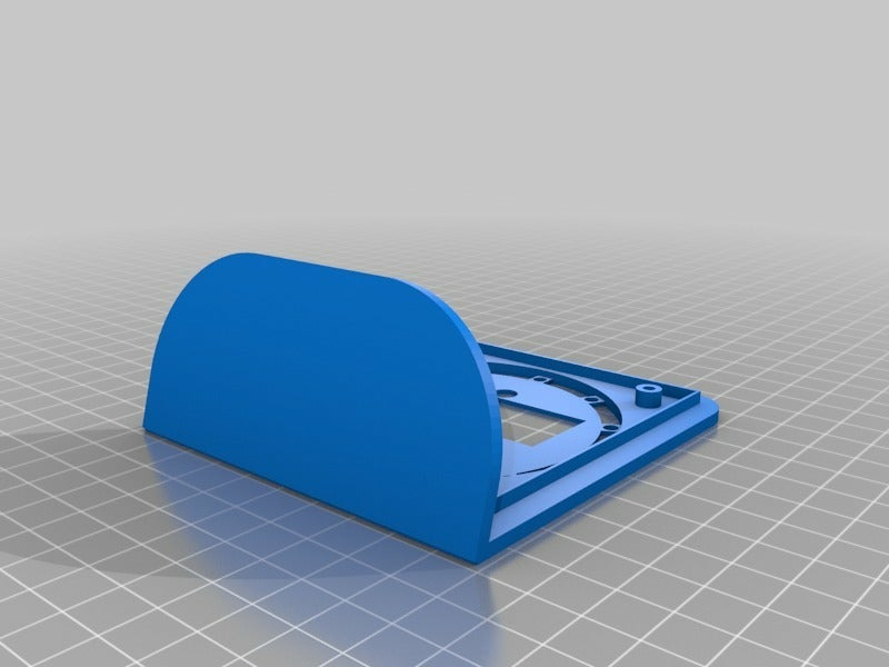 Free STL file Rotation LED Clock Enclosure 🕰️ (SCAD)・3D printing model ...