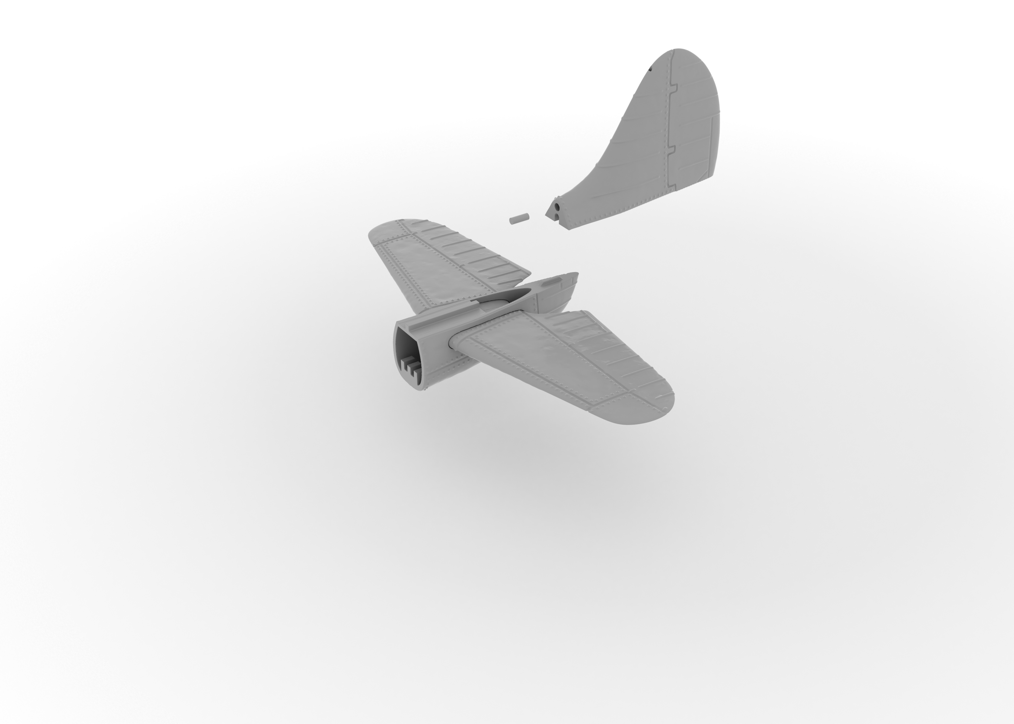 🛩️ monoplane toy and model kit・Free 3D File for ・Cults