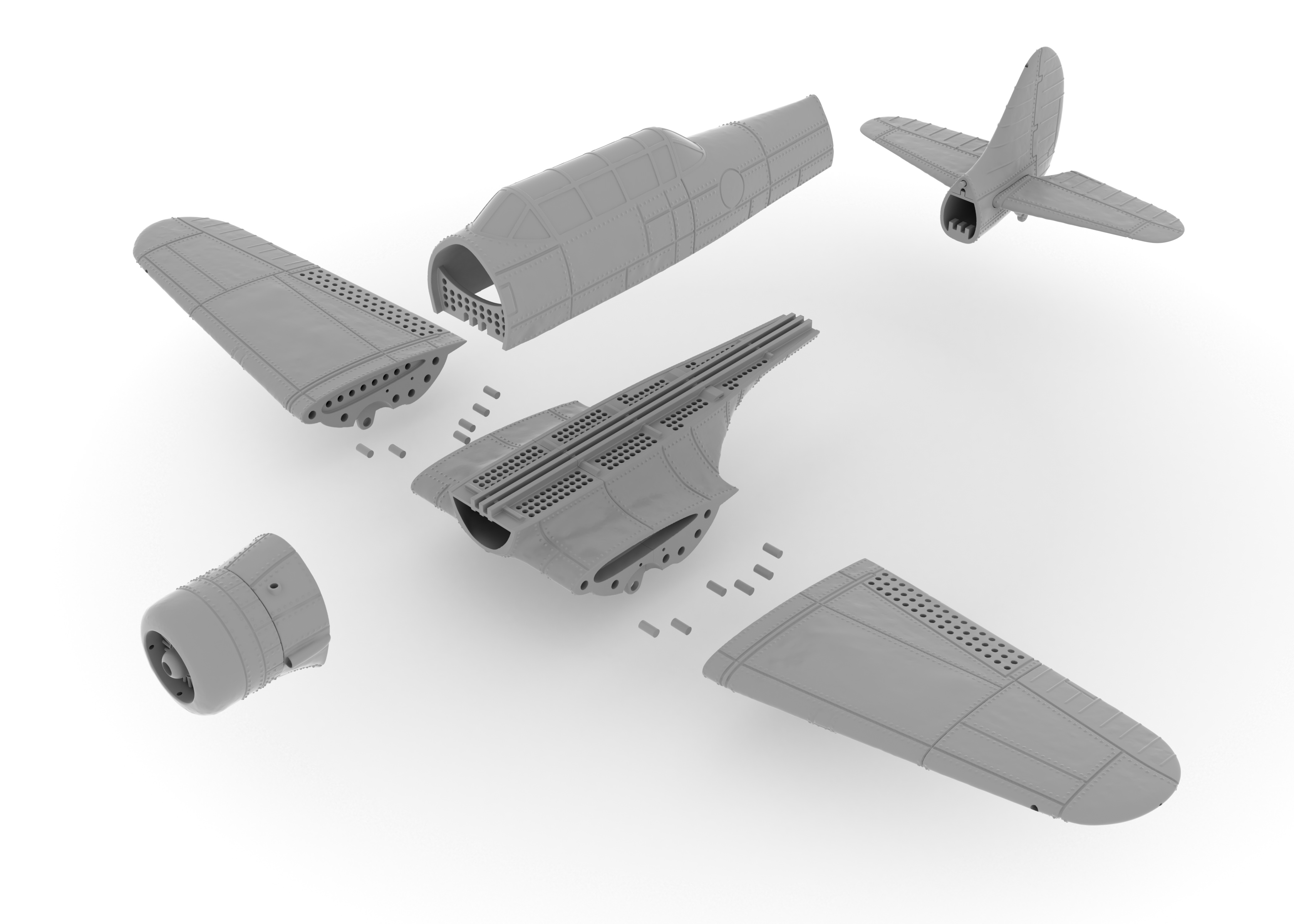 🛩️ monoplane toy and model kit・Free 3D File for ・Cults