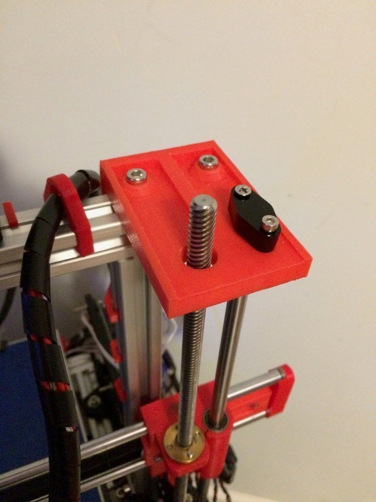 Free STL file Z Axis rod/screw support 🔧 ・3D printer design to download ...