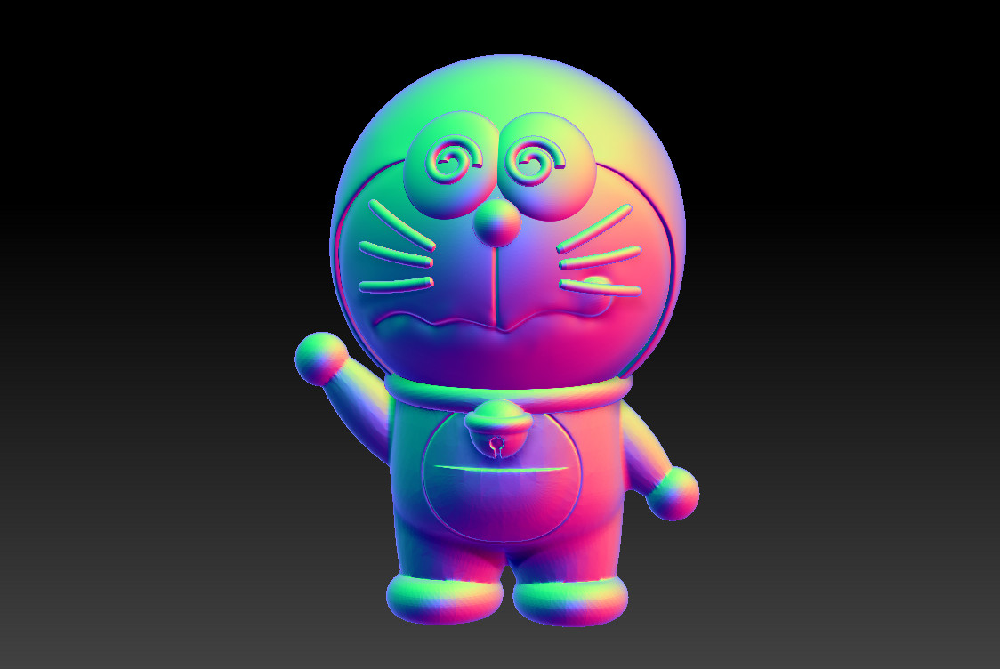 arquivo STL Doraemon tiene diferentes expresiones 9-12 🎲 ・modelo de ...