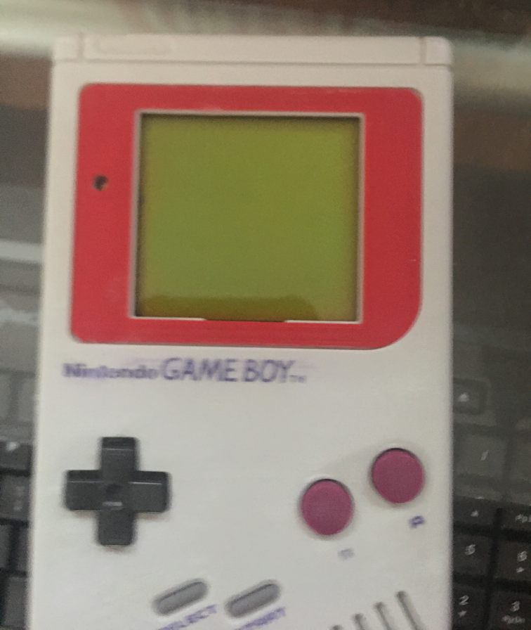 3D printing Nintendo Gameboy display cover・Cults