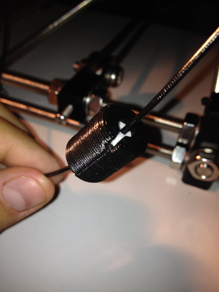 3D printed Universal Filament Filter and Lubricator・Cults