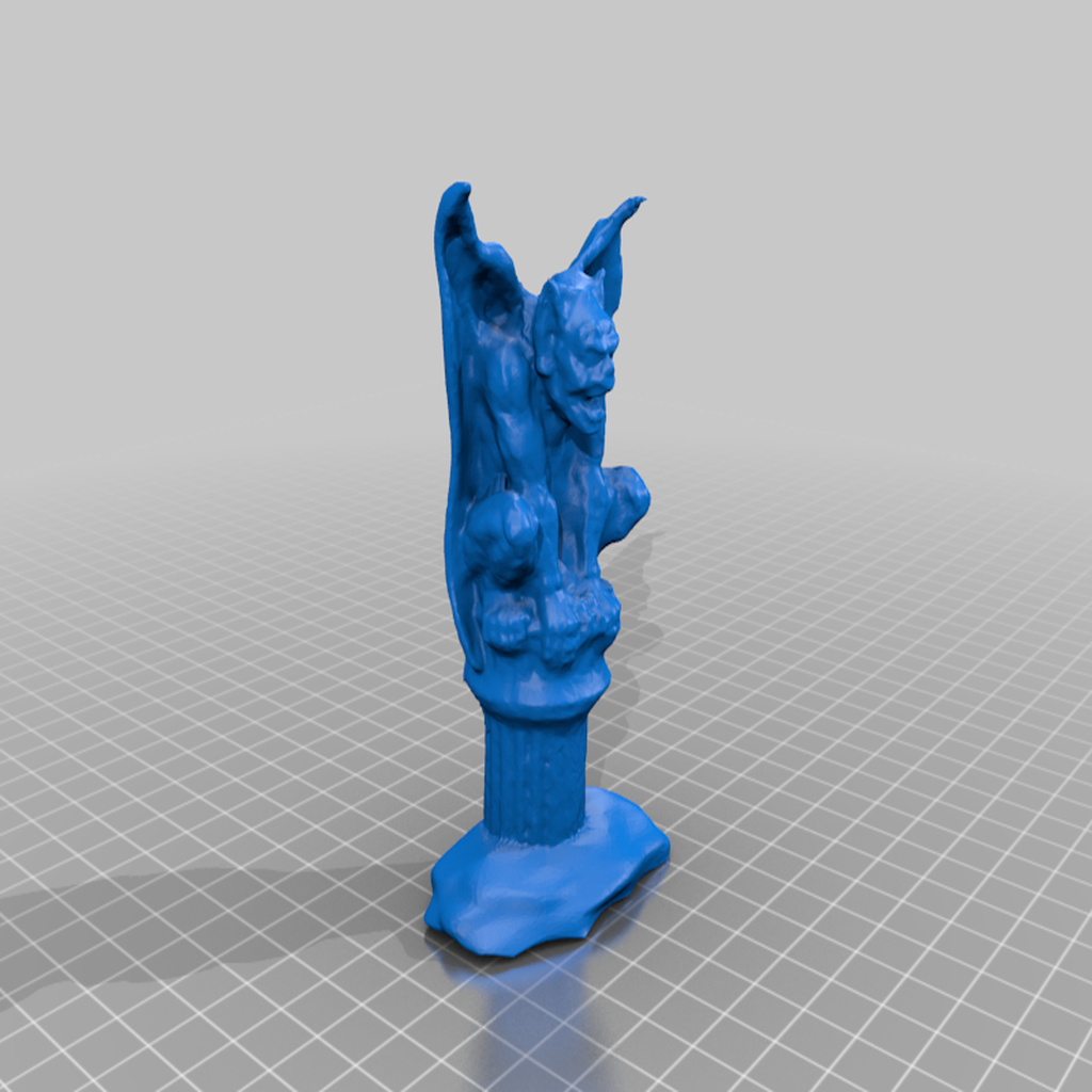 Free STL file Gargoyle 🗿 ・Template to download and 3D print・Cults