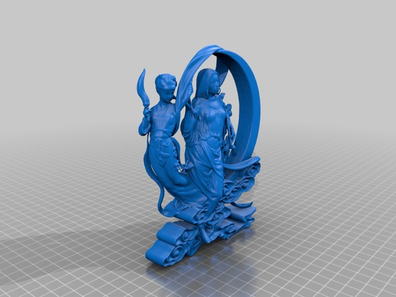 Archivo STL gratis Gitchi Manidoo Inmortal ☯️ ・Modelo imprimible en 3D ...